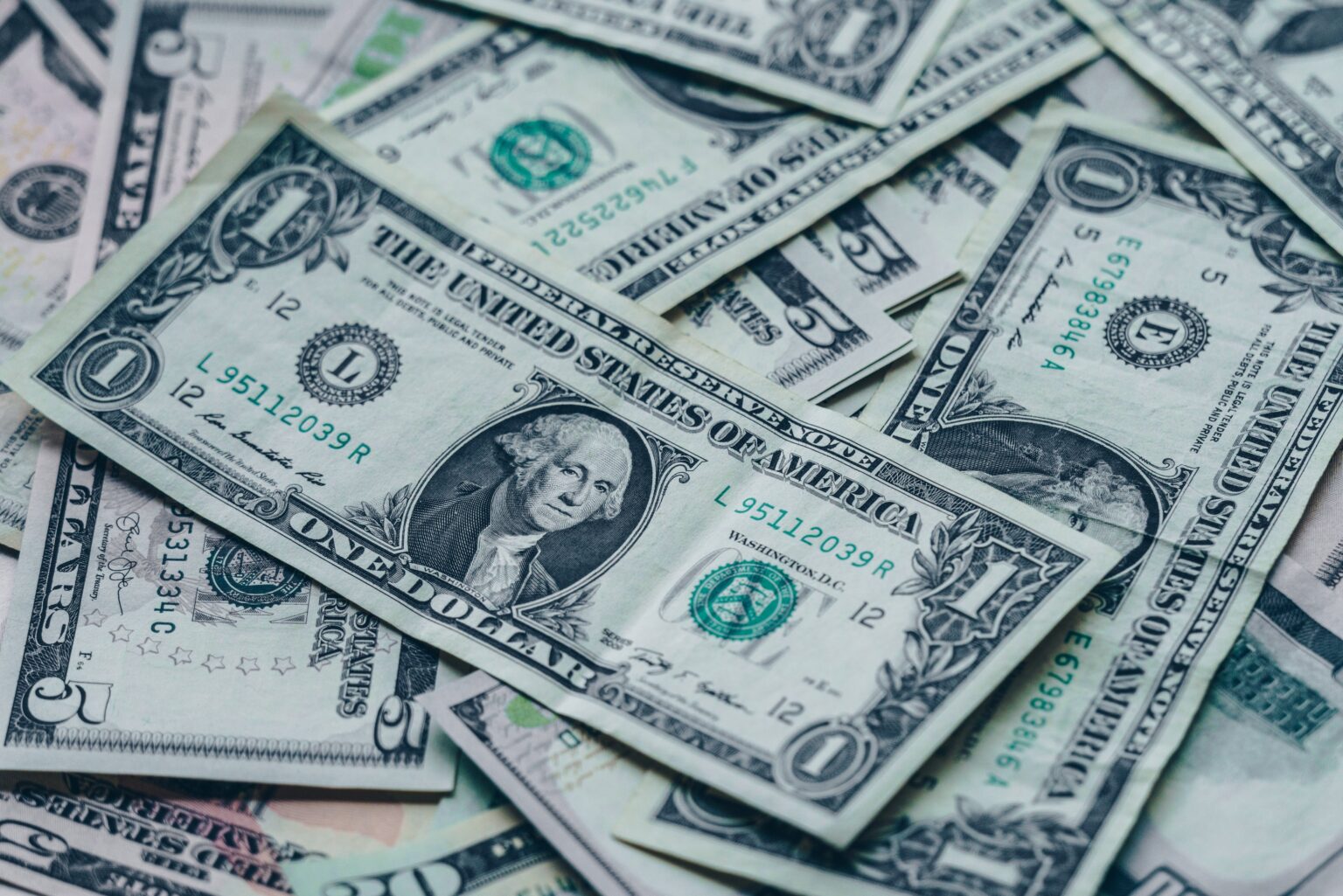 Dollars wisselen - Pott Change
